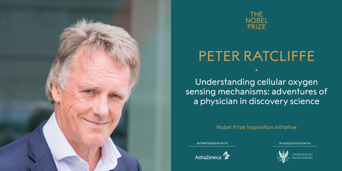 Sir Peter Ratcliffe, laureat Nagrody Nobla w dziedzinie medycyny lub ...